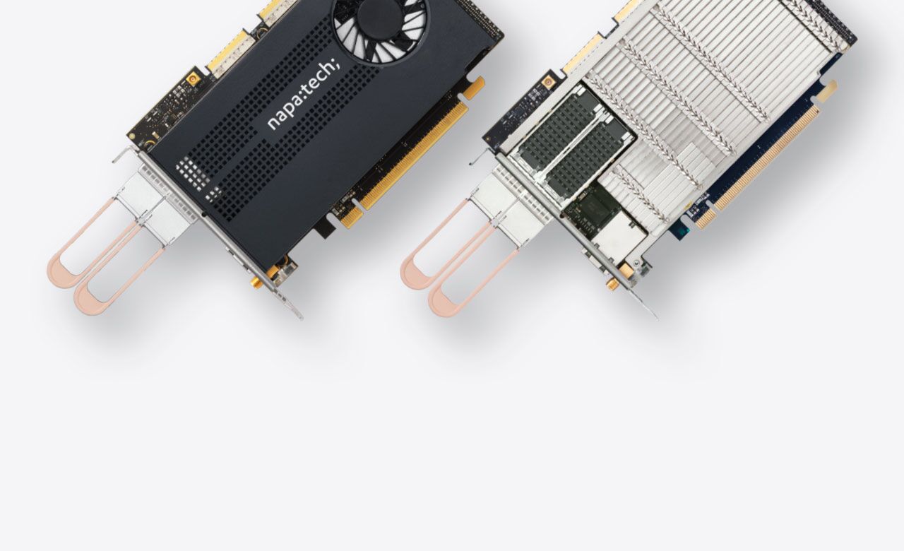 Napatech the leading provider of SmartNICs and DPUs